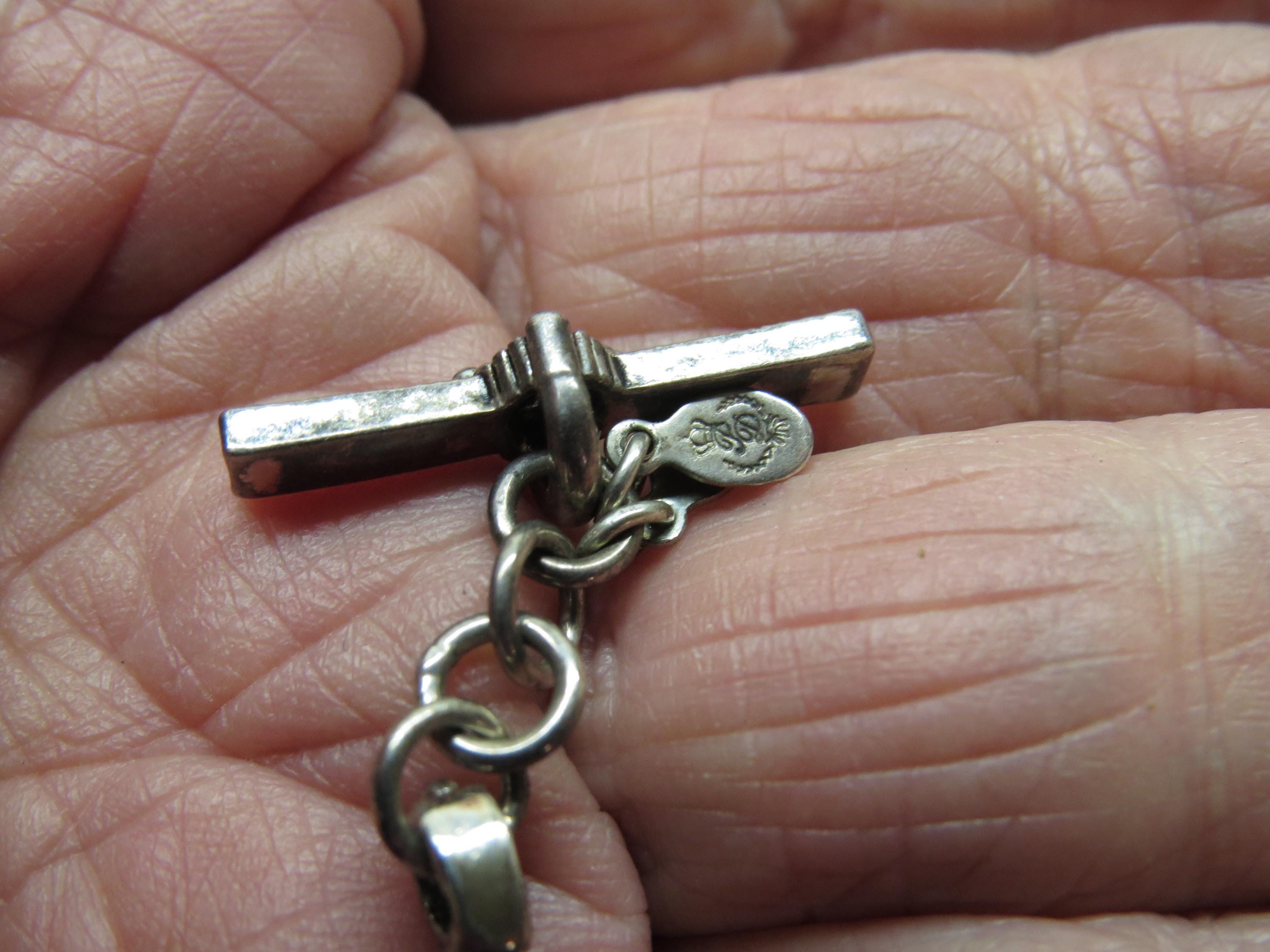 Vintage PD Crown Marked Chain Bracelet Very Nice 7" - Etsy