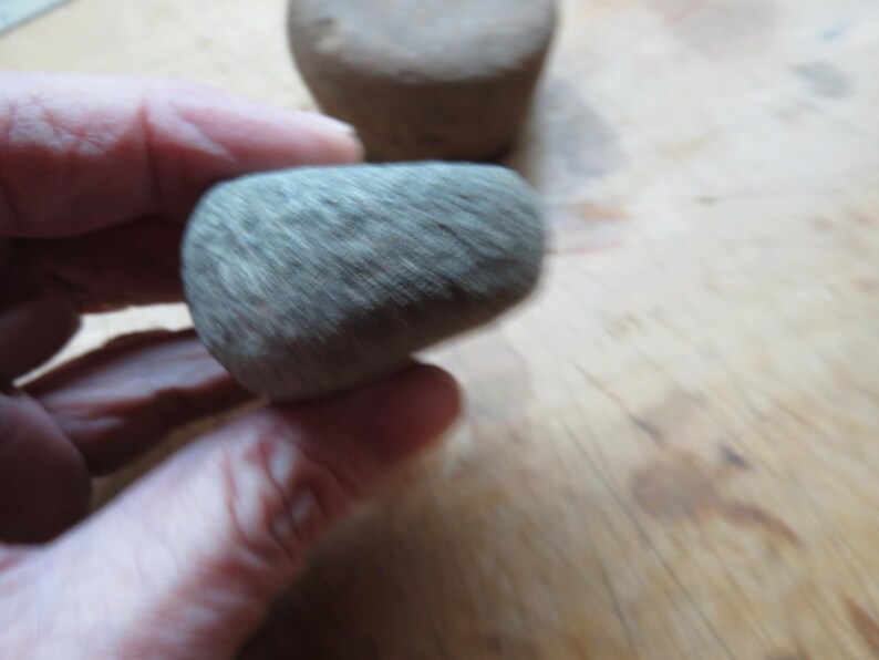 Plains Indian AMERICAN INDIAN Discoidal Stone Artifact Small Game ...
