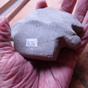 Plains Indians NATIVE AMERICAN INDIAN Carved Stone Artifact Ceremonial ...