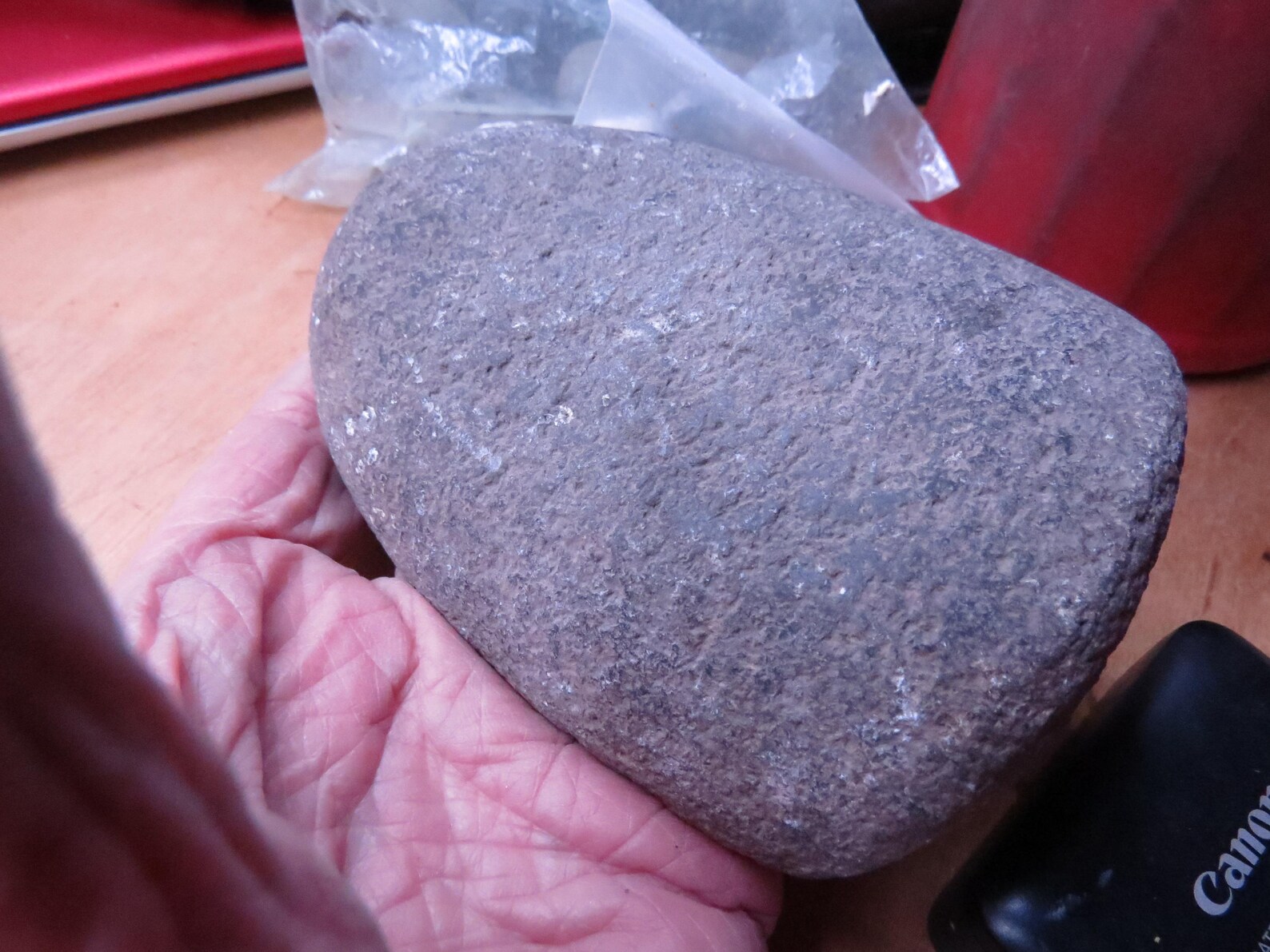 Plains Indians NATIVE AMERICAN INDIAN Carved Stone Artifact Grinding ...