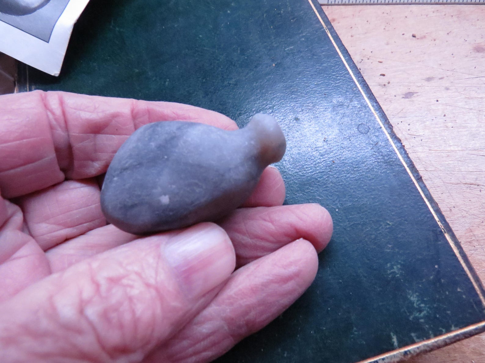 Plains Indians NATIVE AMERICAN INDIAN Stone Looks Like a Small Fish Net ...