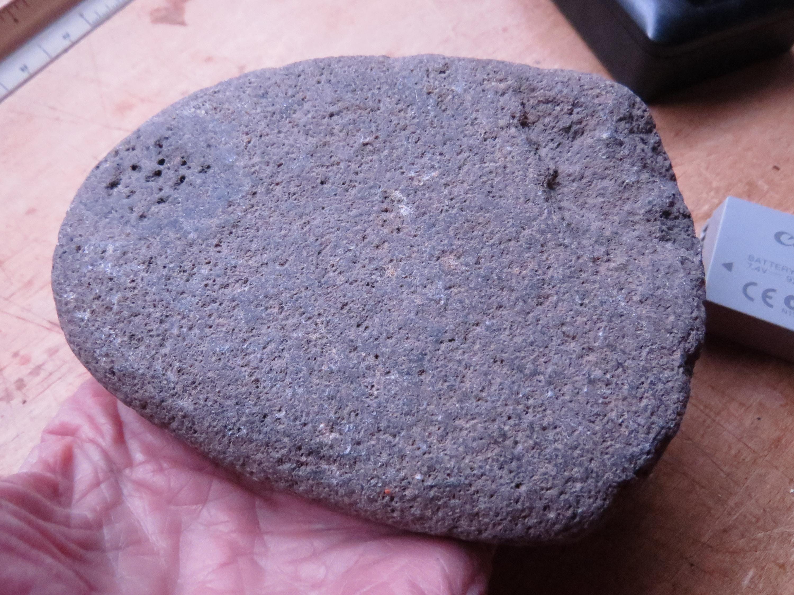 Plains Indians NATIVE AMERICAN INDIAN Carved Stone Artifact Grinding ...