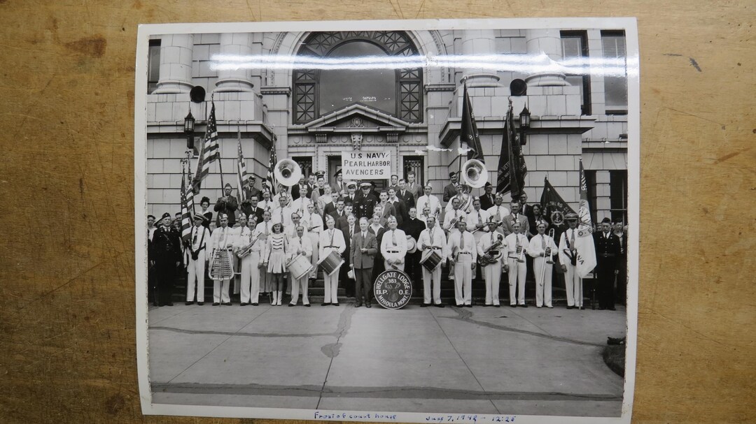 Hawaii Federal Courthouse 1942 Avengers Joining Taking OATH W/band ...