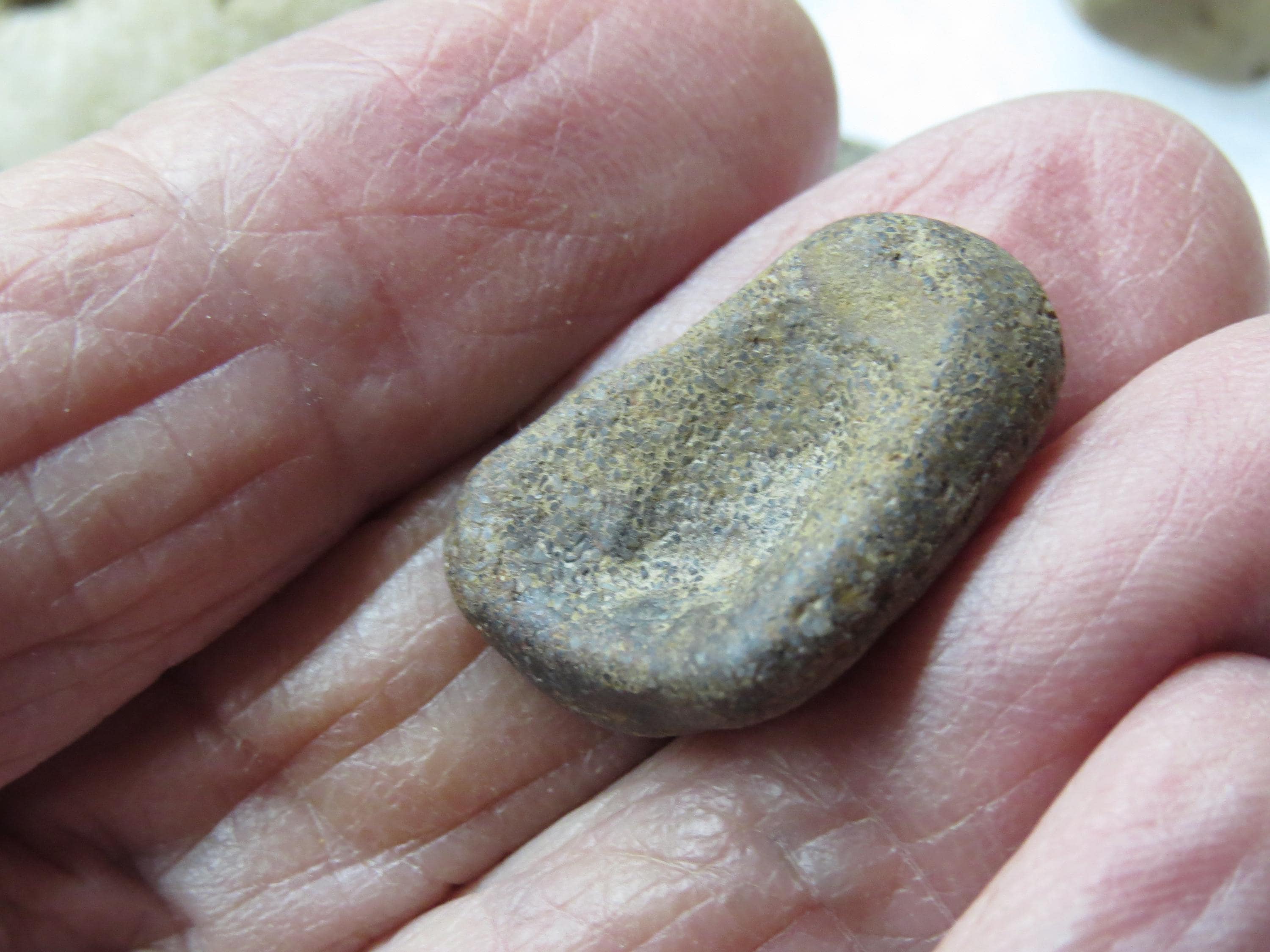 Native American Paint Pot / CUP Stone Concretion TINY Primitive L-3 - Etsy