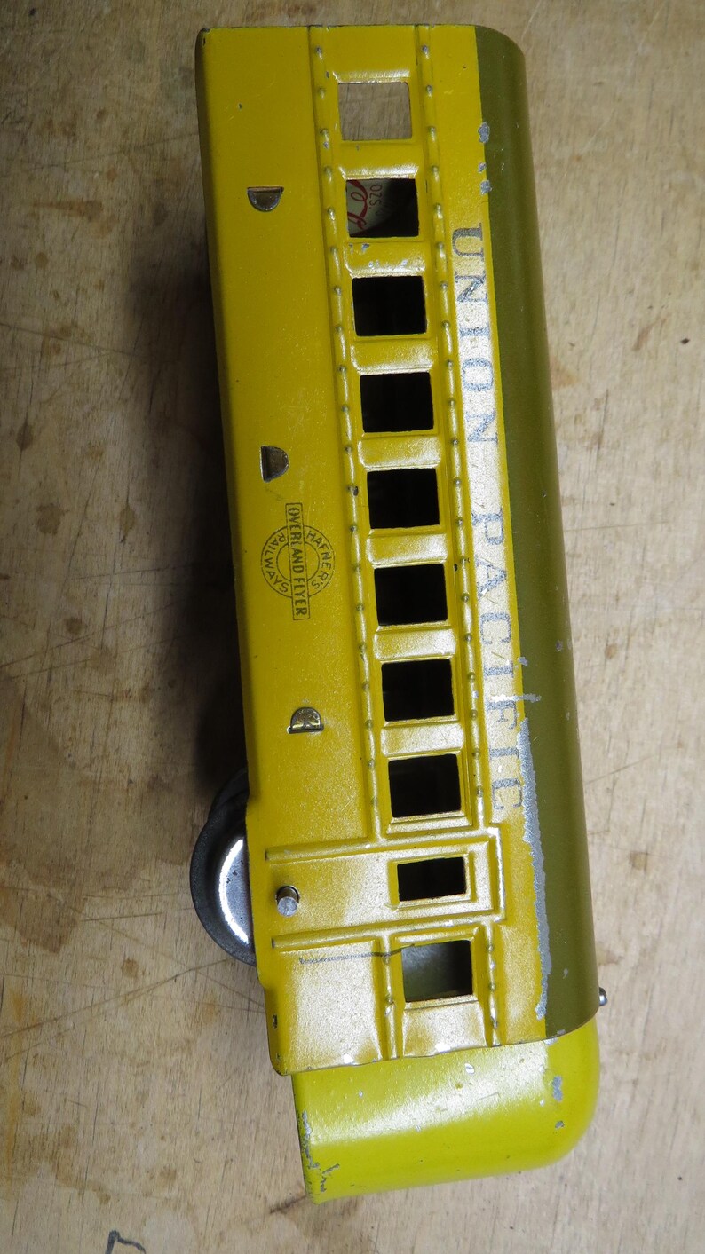 HAFNER Train M-10000 Union Pacific Overland Flyer Set , VERY NICE 1932 ...