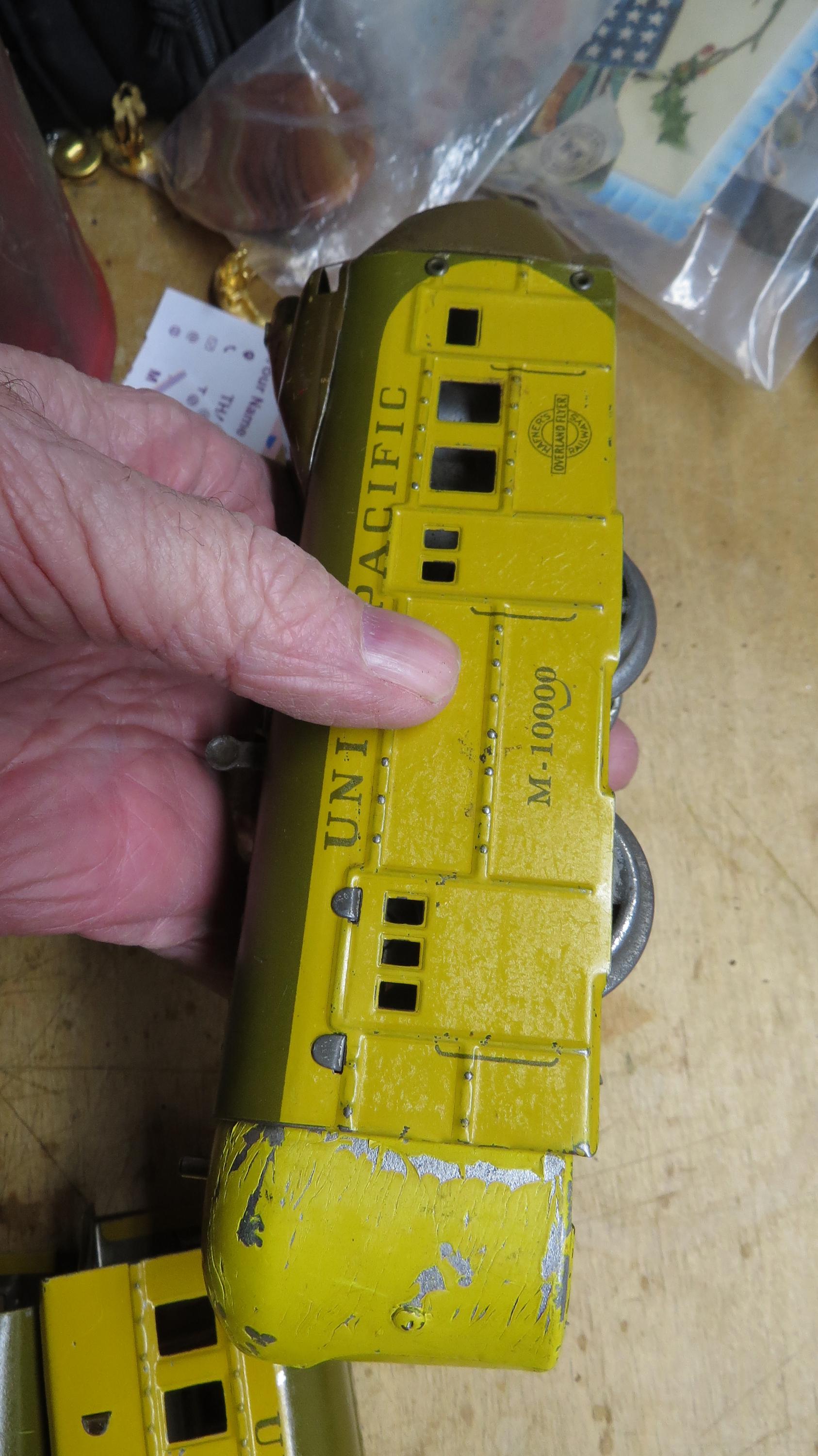 HAFNER Train M-10000 Union Pacific Overland Flyer Set , VERY NICE 1932 ...