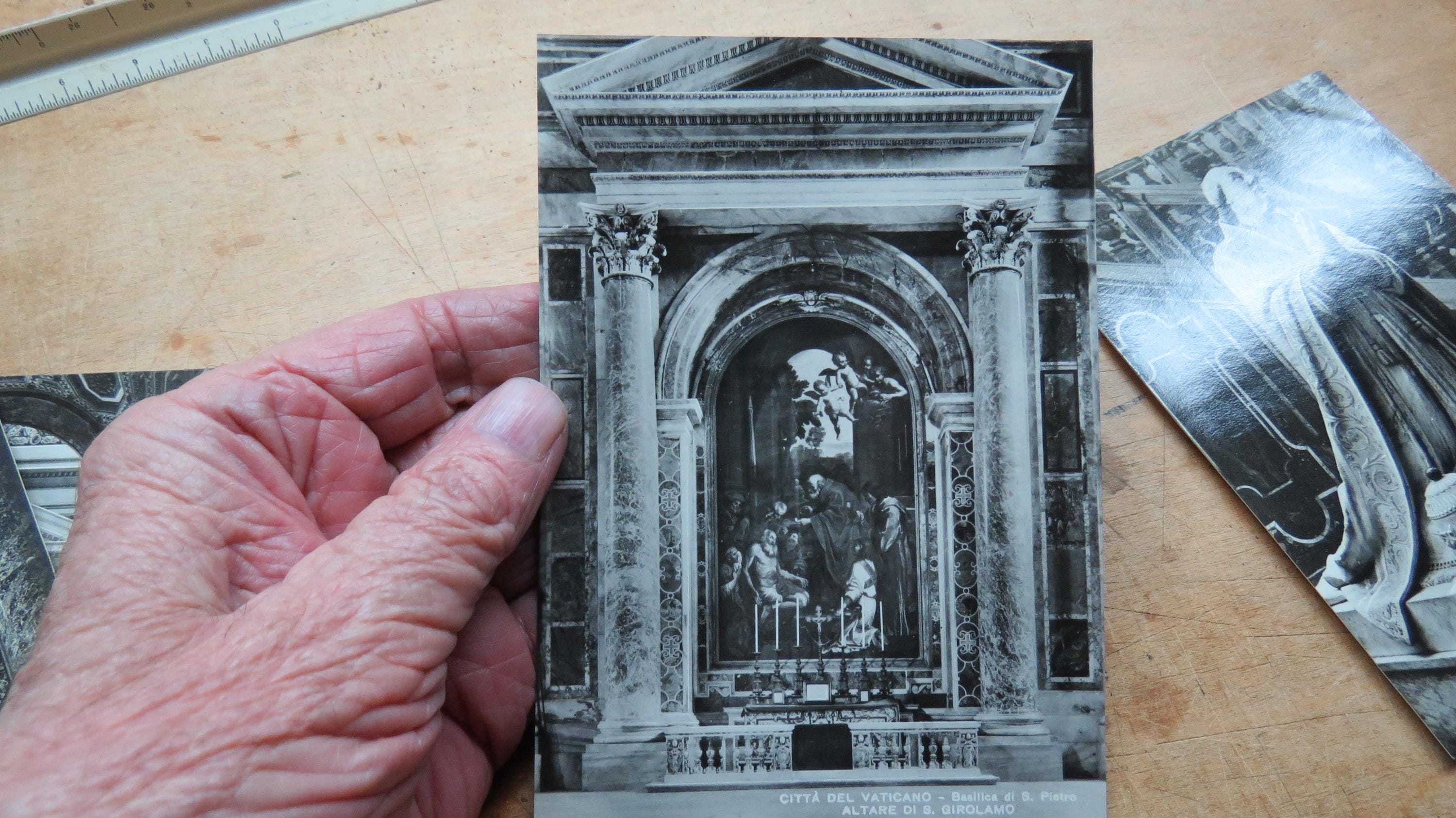 Postcards St Peter's Basilica Vatican City Real Photos Roma Postcards ...
