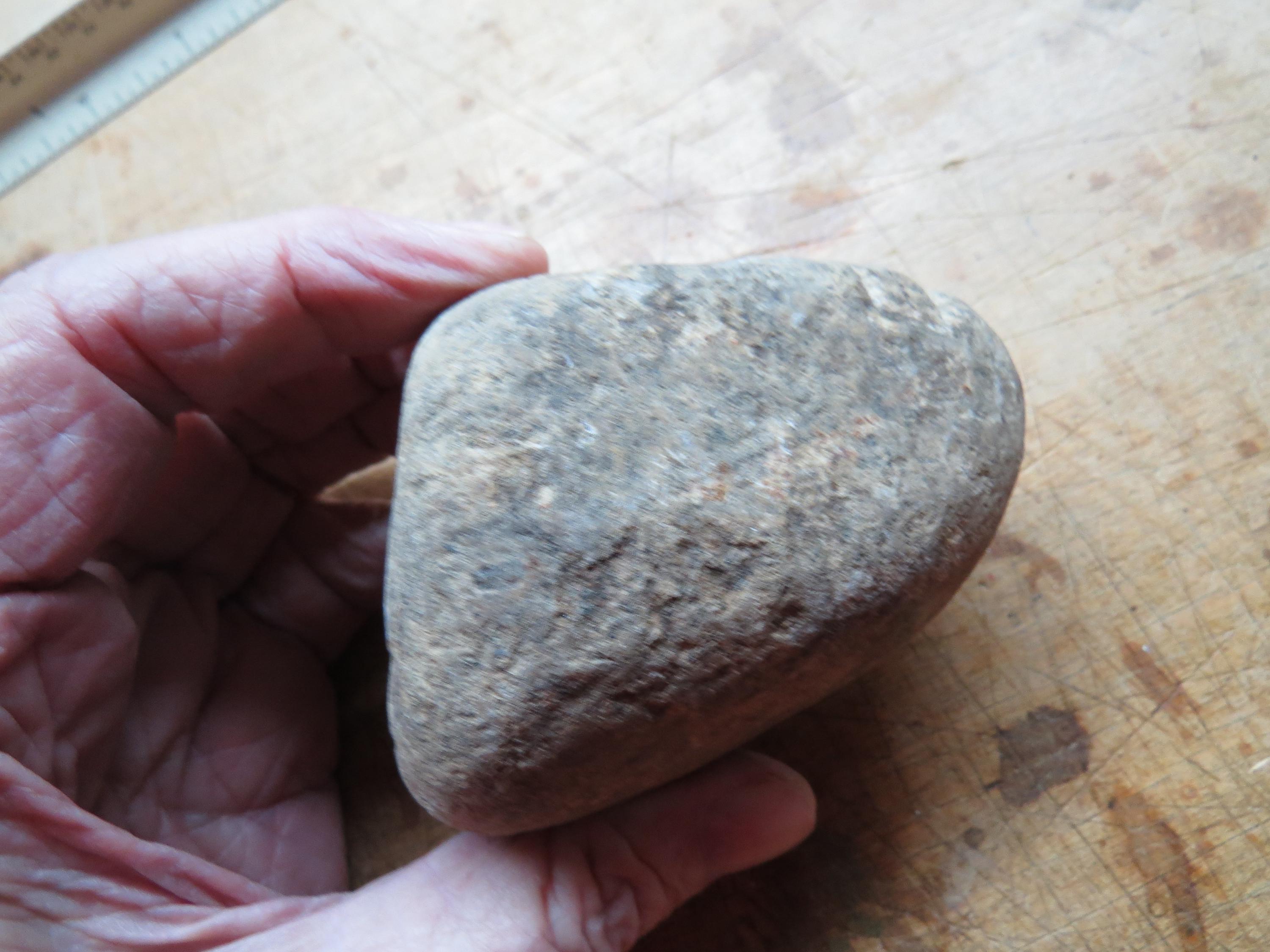 Plains Indians NATIVE AMERICAN INDIAN Carved Stone Artifact Grinding ...