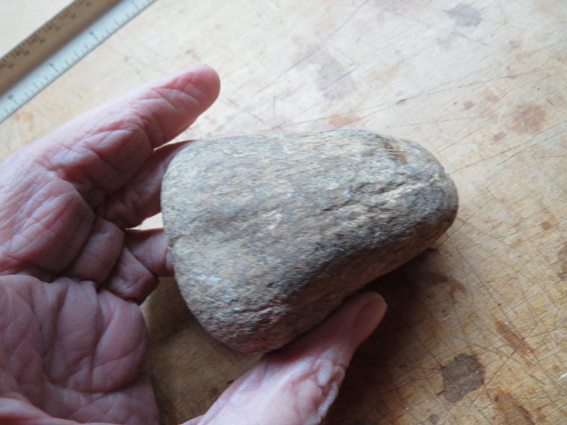 Plains Indians NATIVE AMERICAN INDIAN Carved Stone Artifact Grinding ...