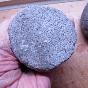 Plains Indians NATIVE AMERICAN INDIAN Carved Stone Artifact Grinding ...