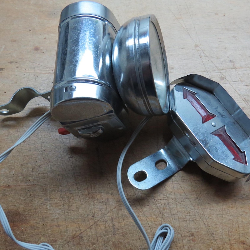 Vintage Bicycle Headlights - Etsy
