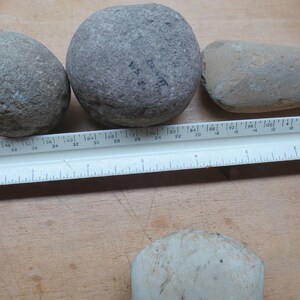 Plains Indians NATIVE AMERICAN INDIAN Game Stones and Small Celt as ...
