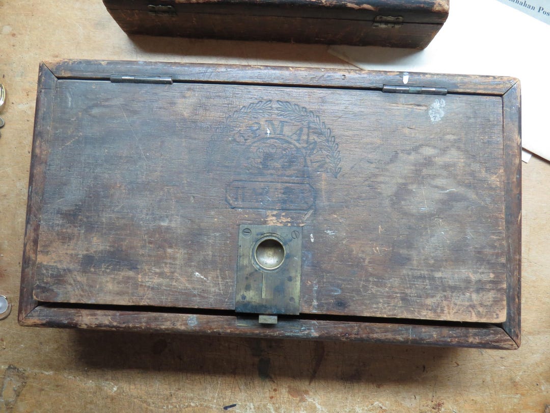 Old Rare Cigar Wood Empty Box CABINET H.upmann - Etsy