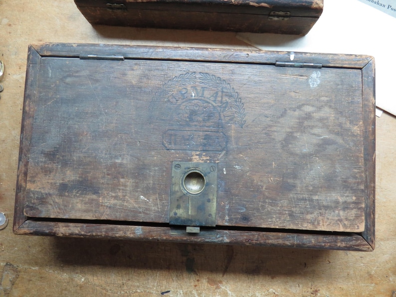 Old Rare Cigar Wood Empty Box CABINET H.upmann - Etsy