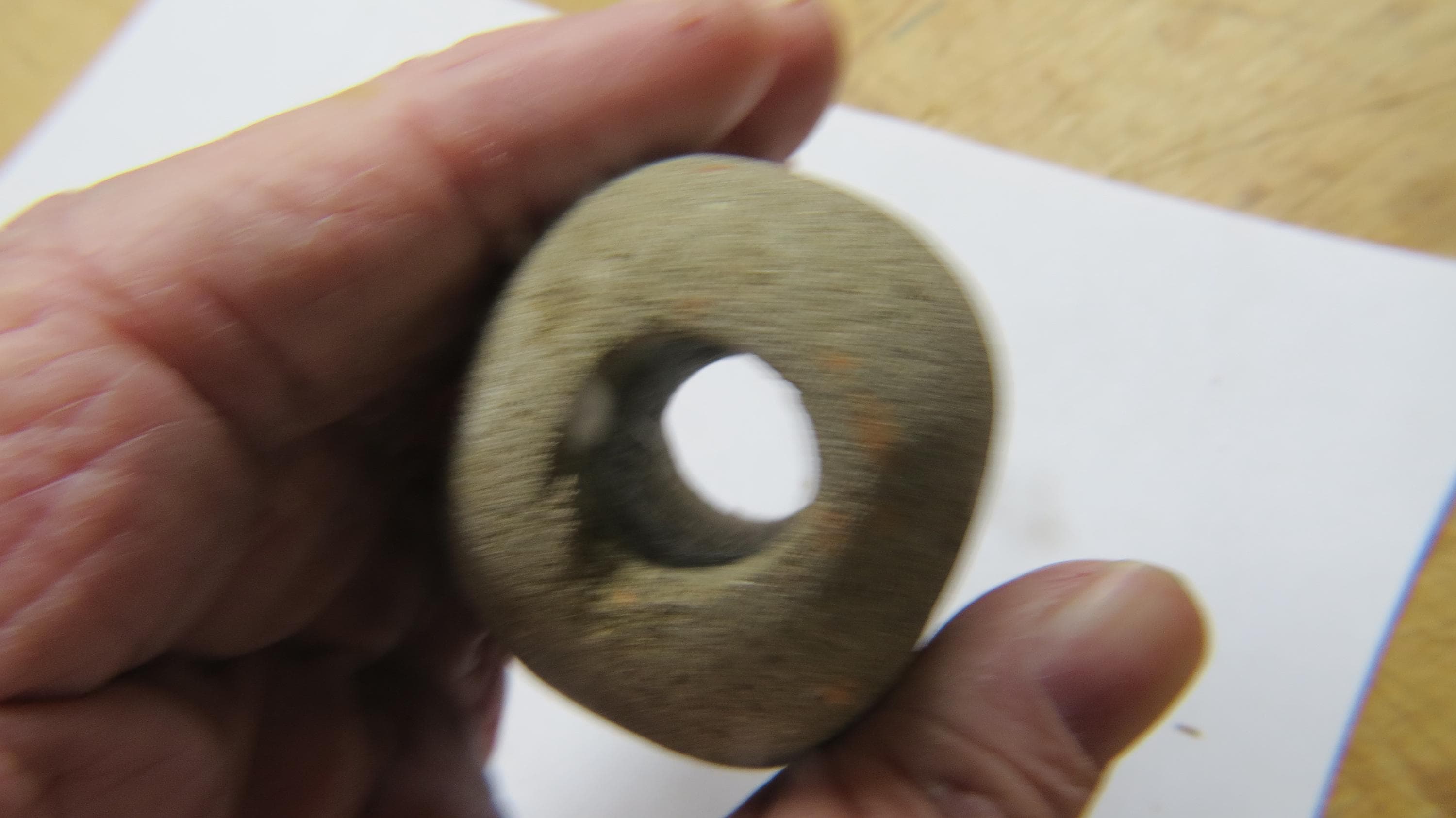 Plains Indians NATIVE AMERICAN INDIAN Carved Stone Artifact Looks Like ...