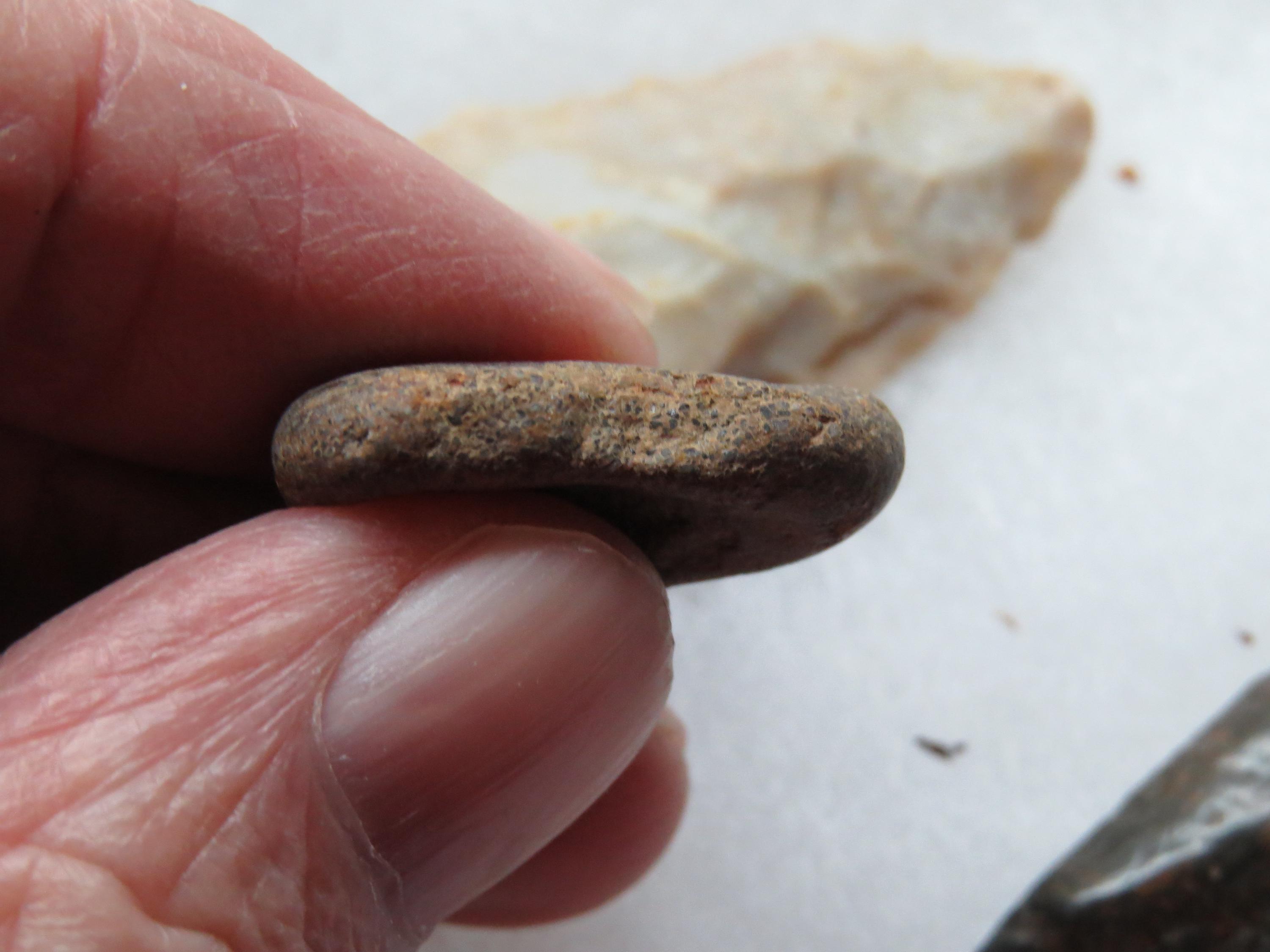Native American Paint Pot / CUP Stone Concretion TINY Primitive L-3 - Etsy