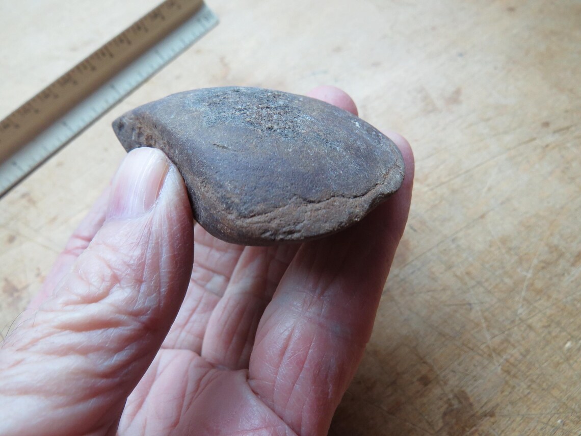 Plains Indians NATIVE AMERICAN INDIAN Small Celt Tool as Found Artifact ...