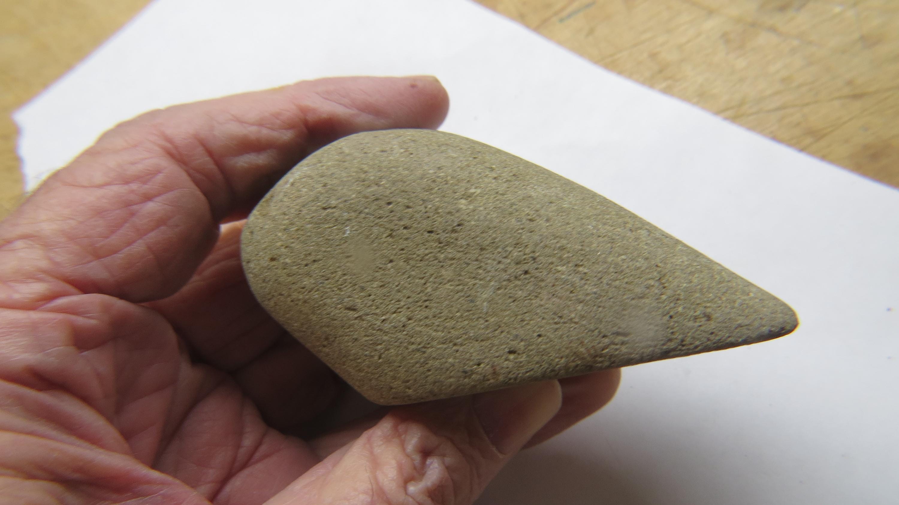 Plains Indians NATIVE AMERICAN INDIAN Carved Stone Artifact Looks Like ...