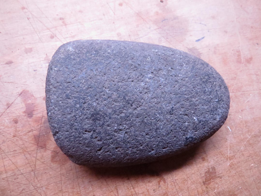 Plains Indians NATIVE AMERICAN INDIAN Carved Stone Artifact Grinding ...