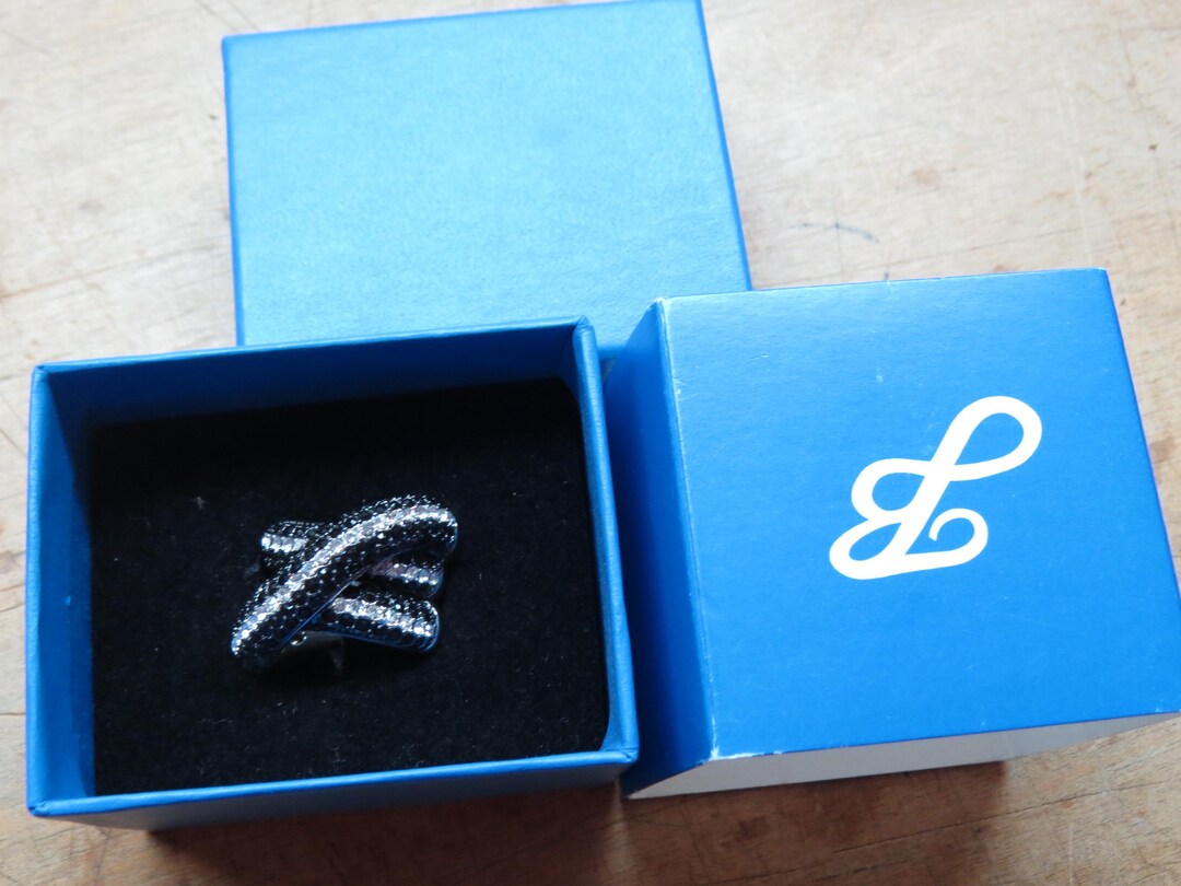 Joan Boyce Rhinestone Statement PRETTY Ring - Etsy