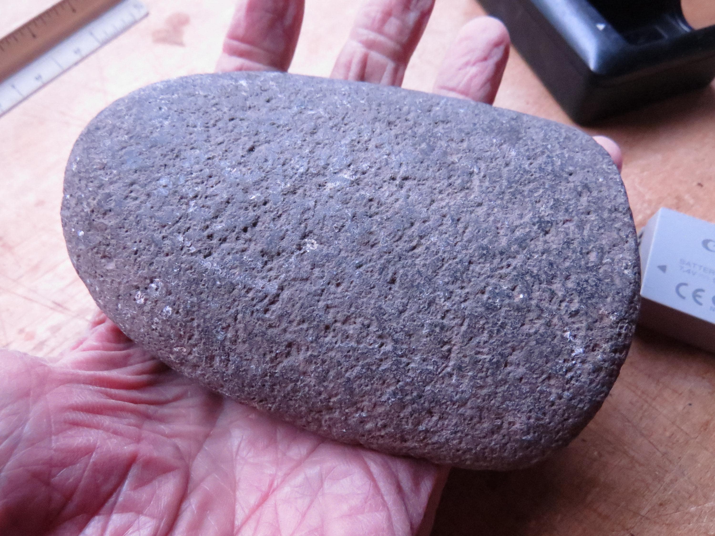 Plains Indians NATIVE AMERICAN INDIAN Carved Stone Artifact Grinding ...