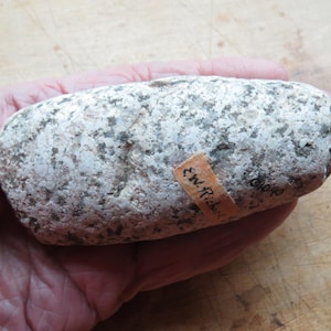 Plains Indians NATIVE AMERICAN INDIAN Stone Celt or Tool as Found ...