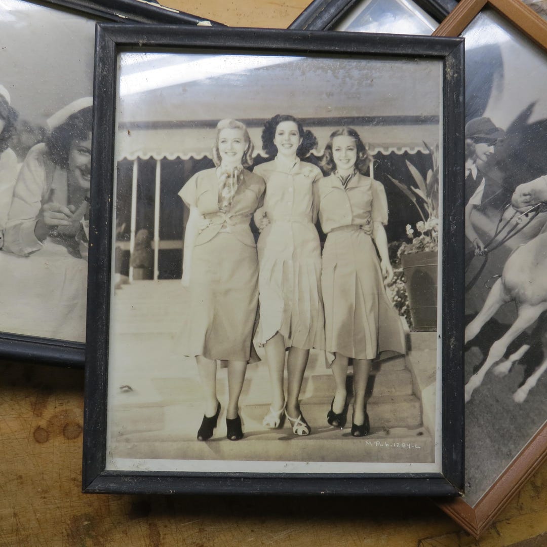 VICKI LESTER RKO Dorothy Gertrude Day With Ann Miller and Anne Shirley ...