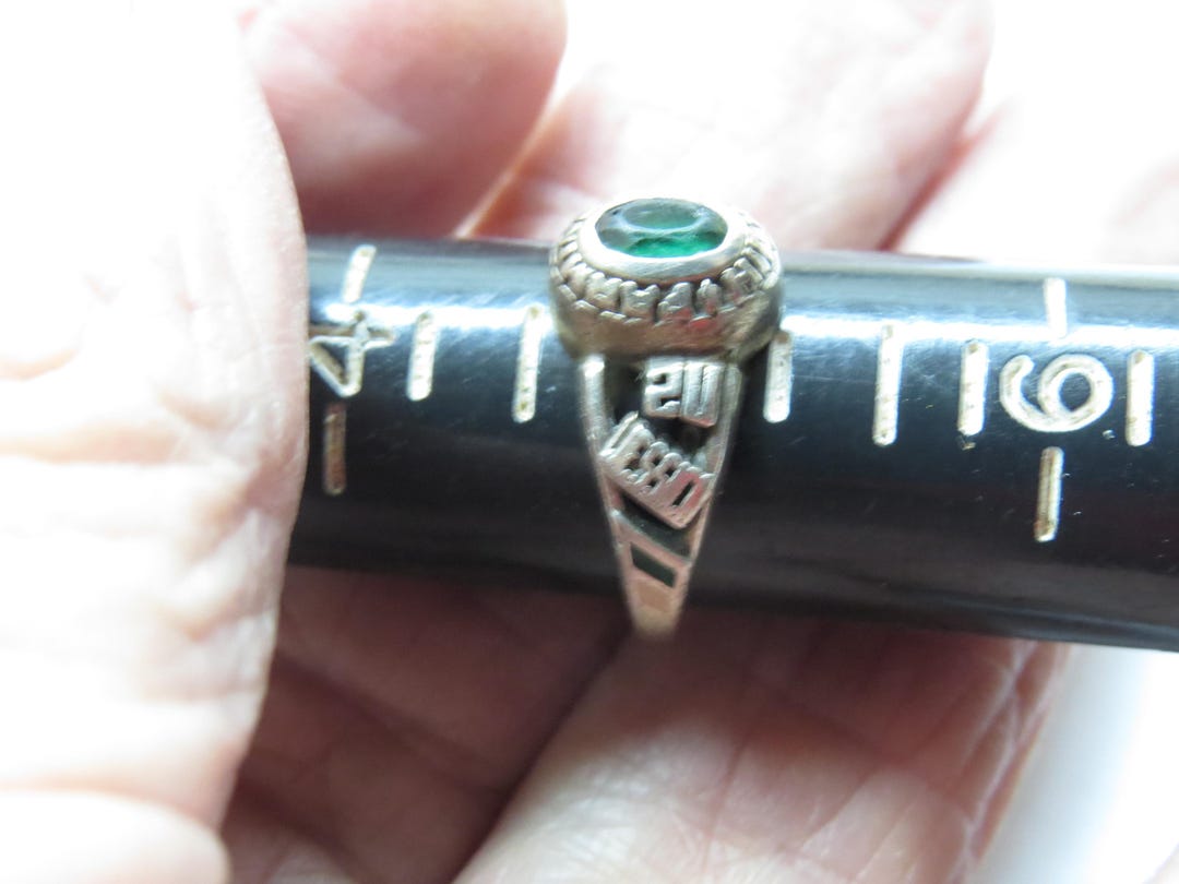 FARMINGTON High School Girls Class Ring Vintage Sterling Silver - Etsy