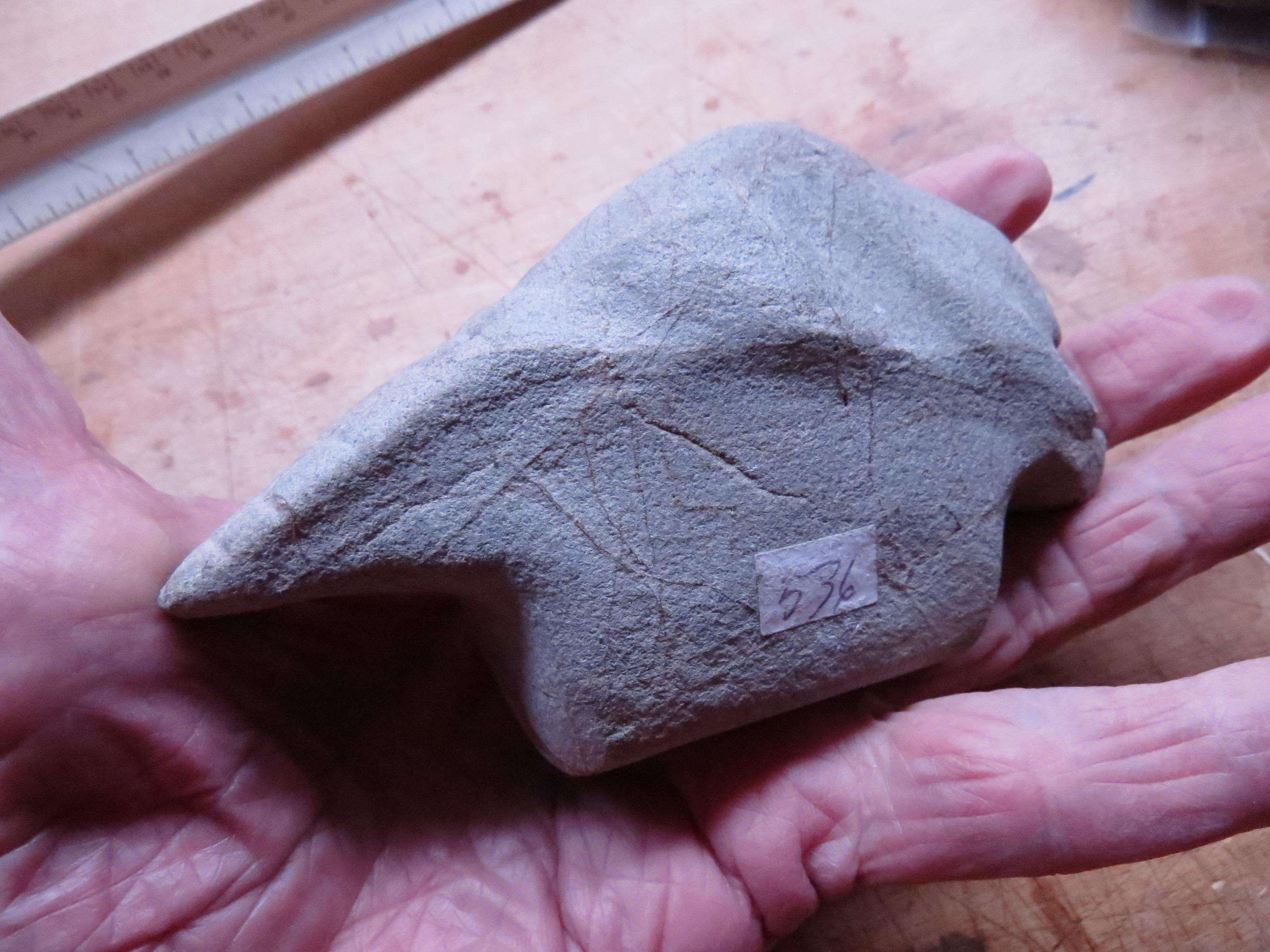Plains Indians NATIVE AMERICAN INDIAN Carved Stone Artifact Ceremonial ...