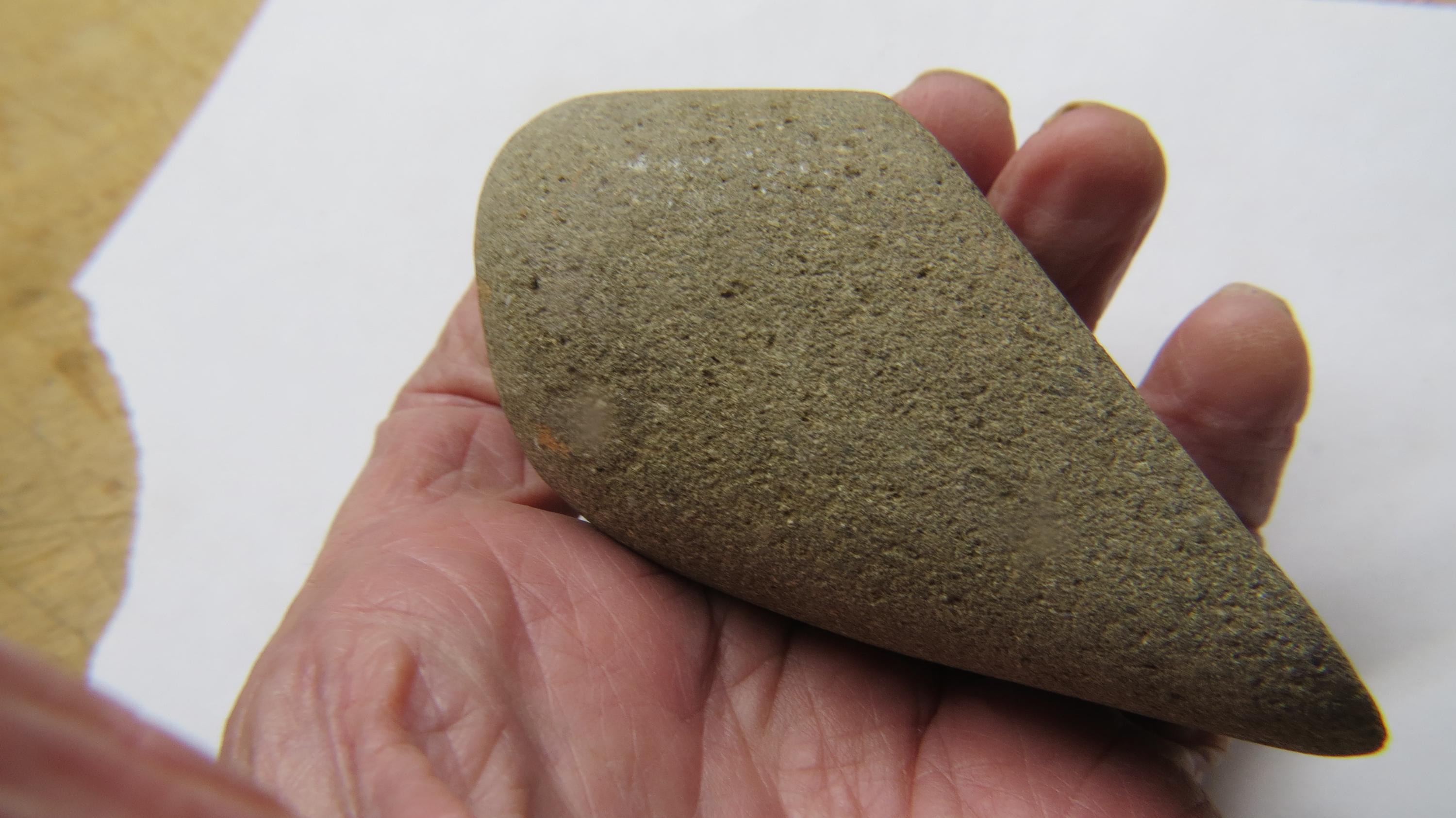 Plains Indians NATIVE AMERICAN INDIAN Carved Stone Artifact Looks Like ...