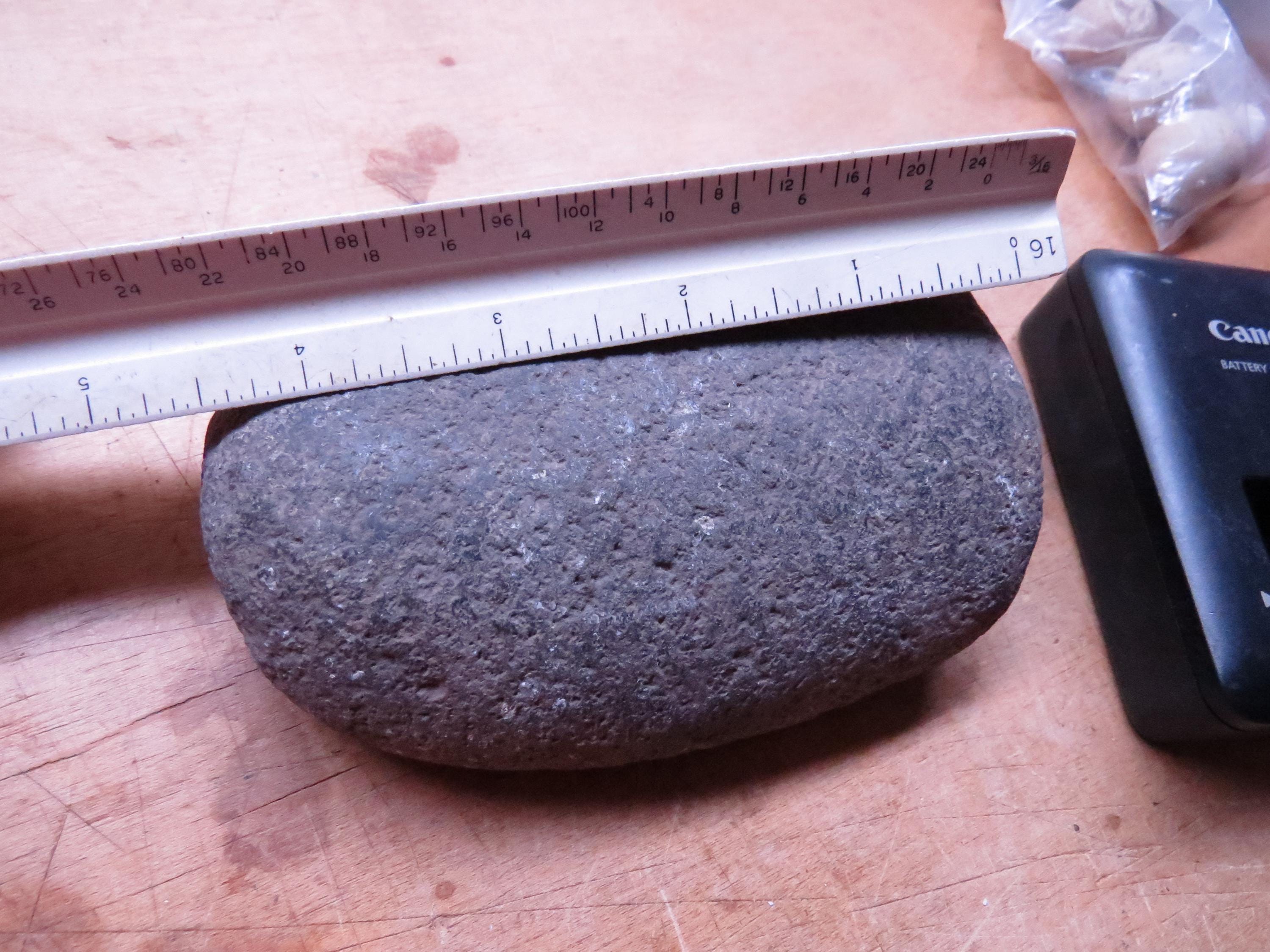 Plains Indians NATIVE AMERICAN INDIAN Carved Stone Artifact Grinding ...