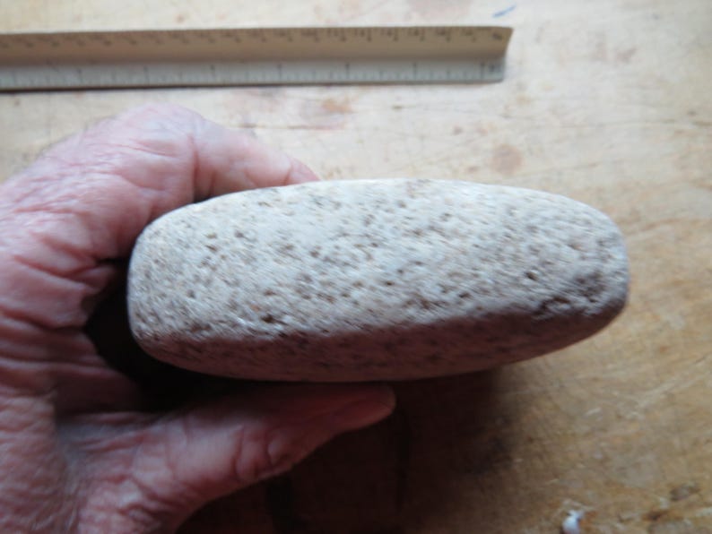 Plains Indians NATIVE AMERICAN INDIAN Carved Stone Artifact Grinding ...