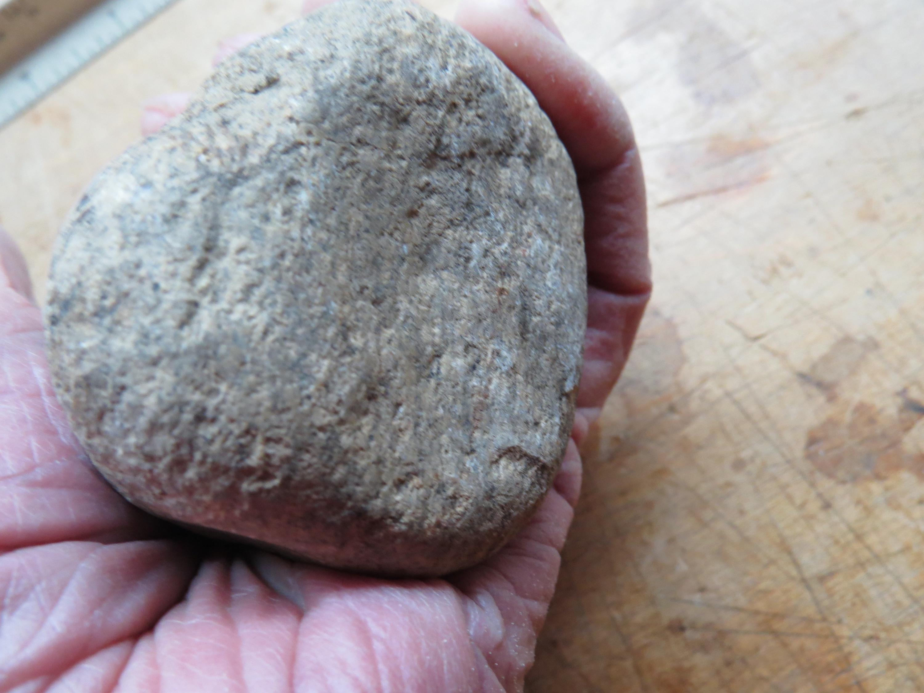 Plains Indians NATIVE AMERICAN INDIAN Carved Stone Artifact Grinding ...