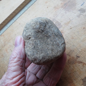 Plains Indians NATIVE AMERICAN INDIAN Carved Stone Artifact Grinding ...