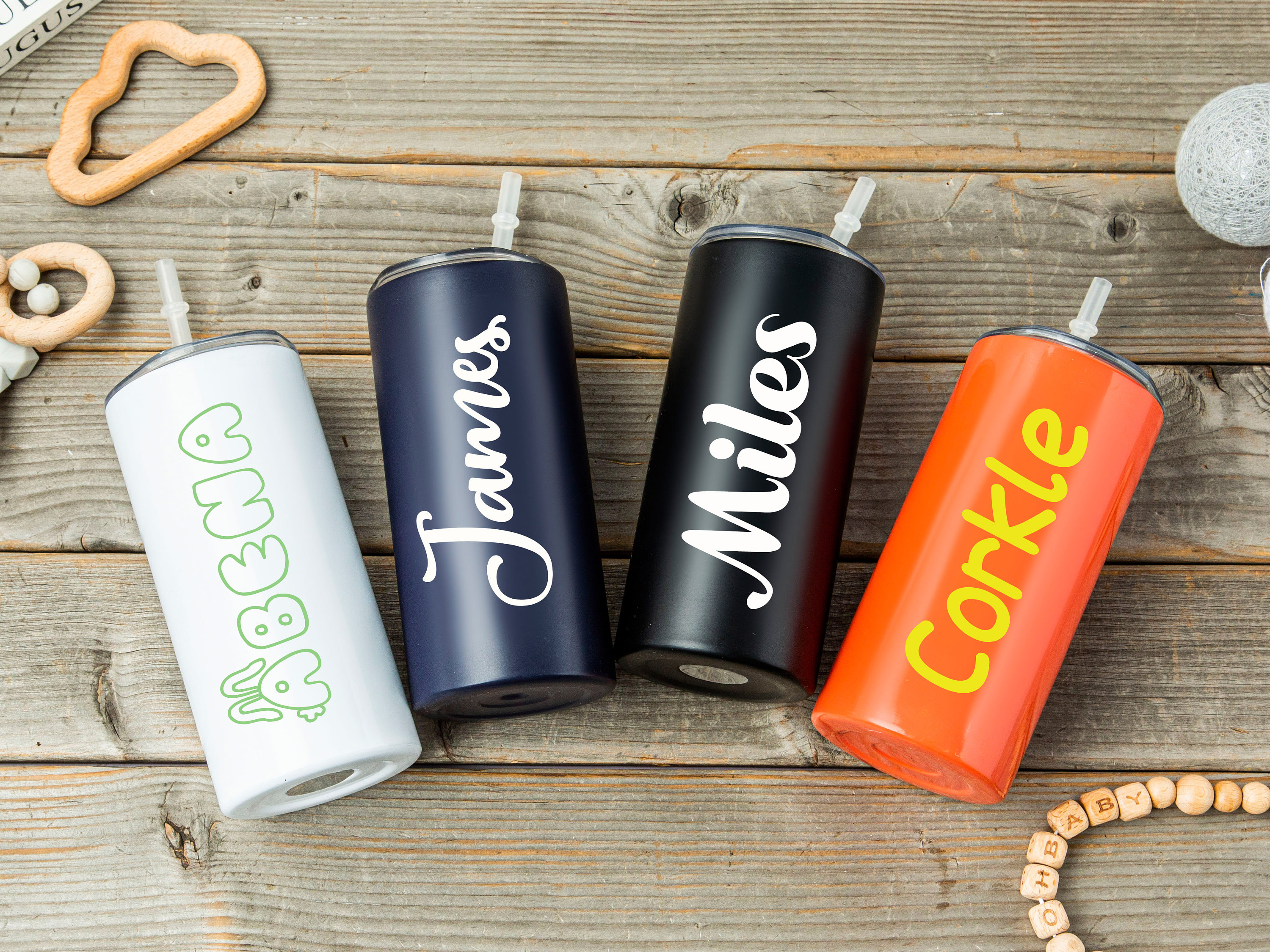 Kids Water Tumbler Personalized Kids Tumbler Toddler Sippy - Etsy