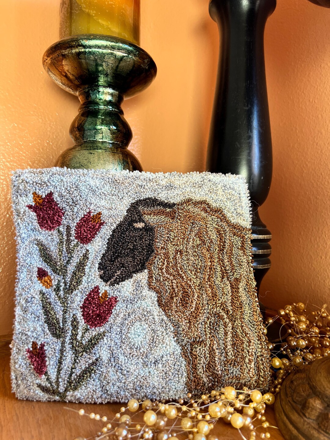 Punch Needle Sheep - Etsy