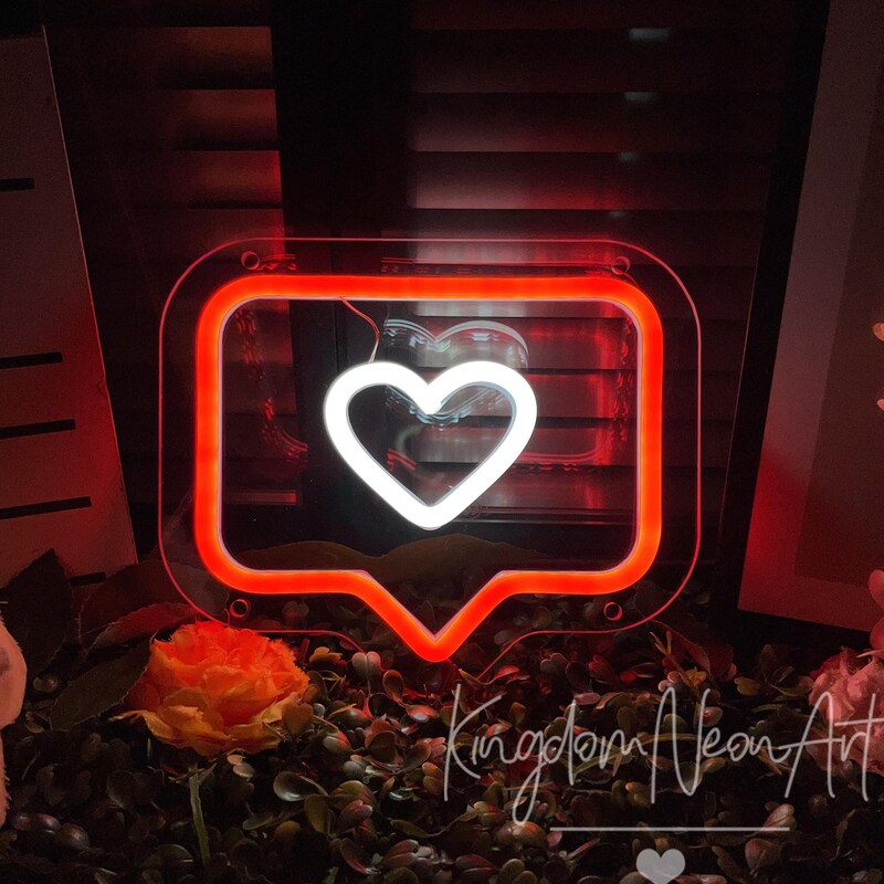 Pink Neon Sign - Etsy