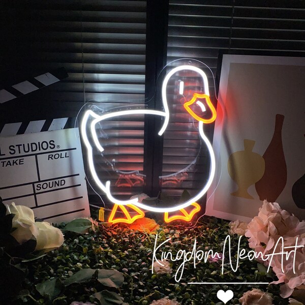 Duck Neon Sign - Etsy