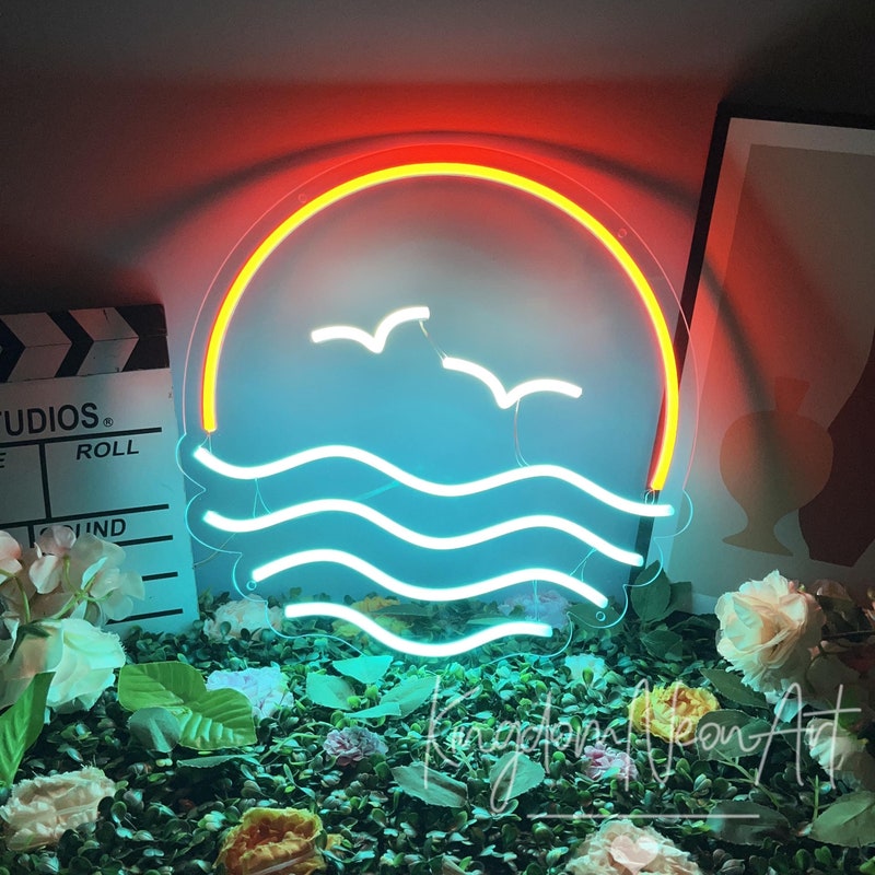 Sunset Neon Sign - Etsy