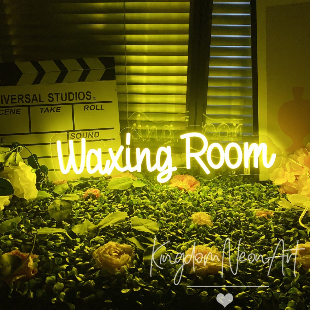 Waxing Room Neon Sign Custom Salon Neon Sign Beauty Room Led Light ...