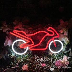 Motorcycle Neon Sign Sportbike Custom Neon Sign Sportbikeer - Etsy