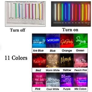 Custom Couple Name Neon Sign Couple Name With Date Wedding Neon Sign ...