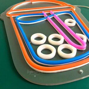 Milk Tea Neon Sign, Boba Neon Signs,led Neon Light for Restaurant Shop ...