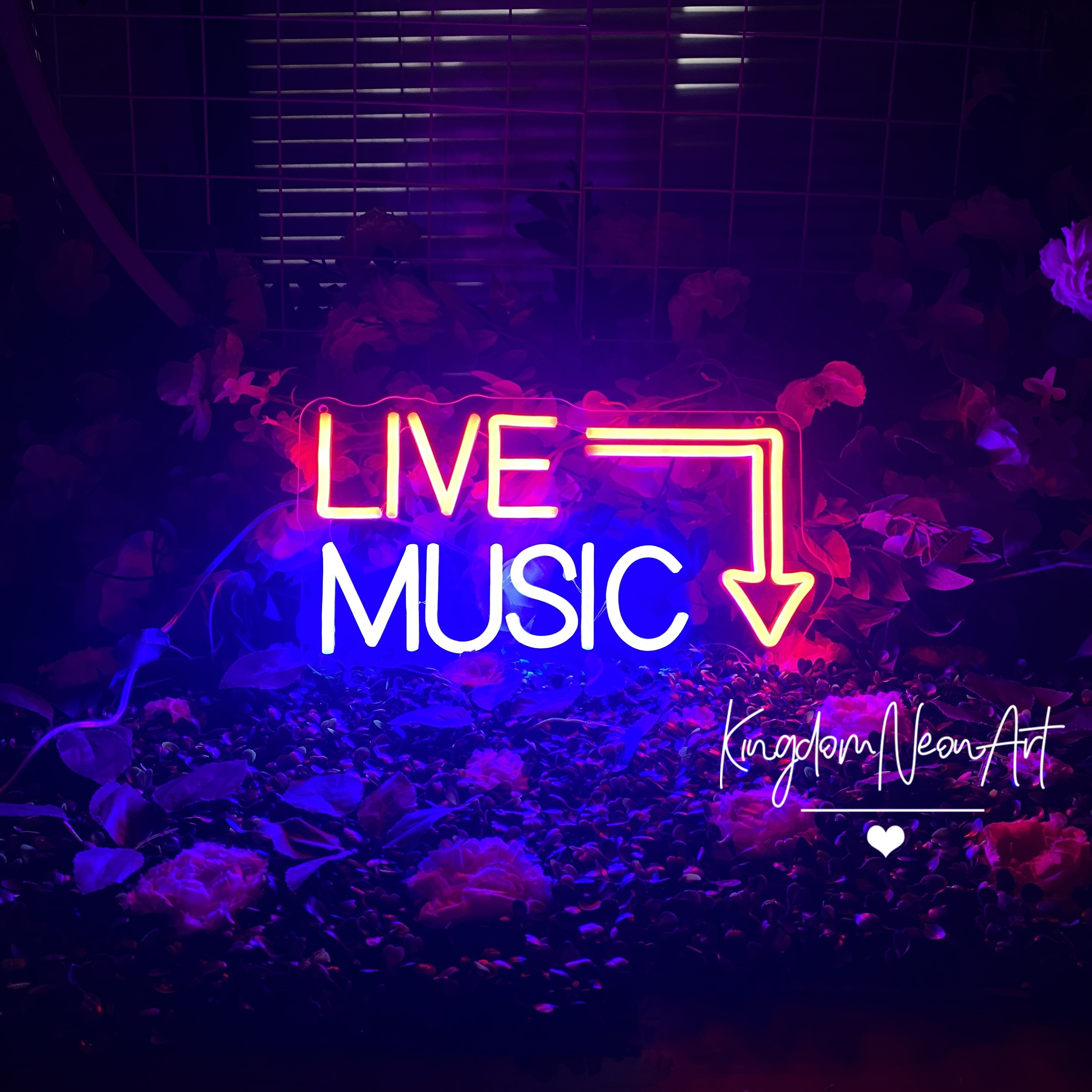 Neon Lights Wallpaper Music