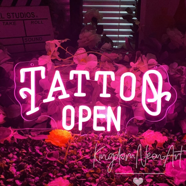 Tattoo Neon Sign - Etsy
