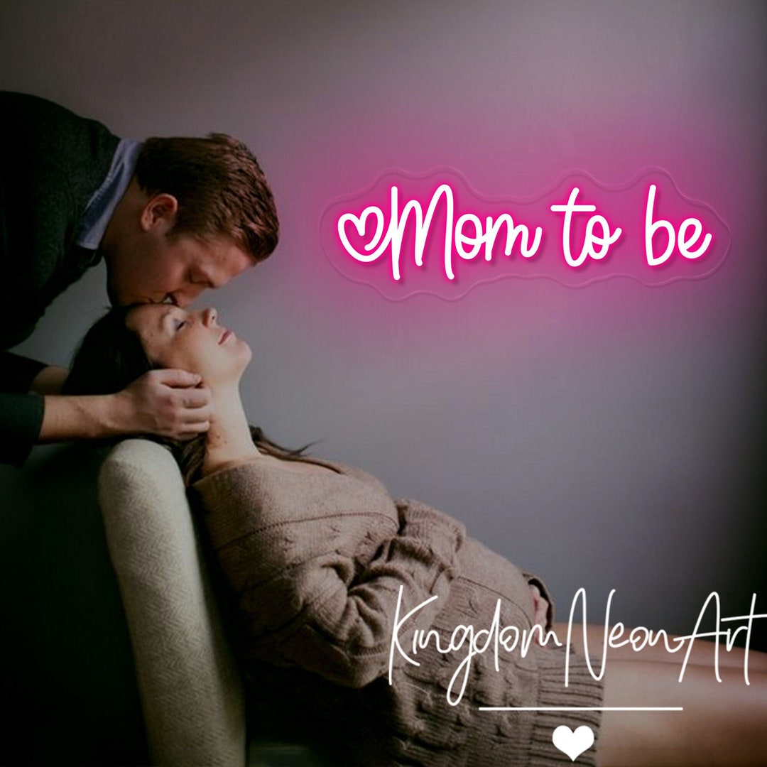 Mom to Be Neon Sign Custom Neon Sign Led Light Bedroom Home Wall Decor ...