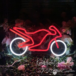 Motorcycle Neon Sign Sportbike Custom Neon Sign Sportbikeer - Etsy