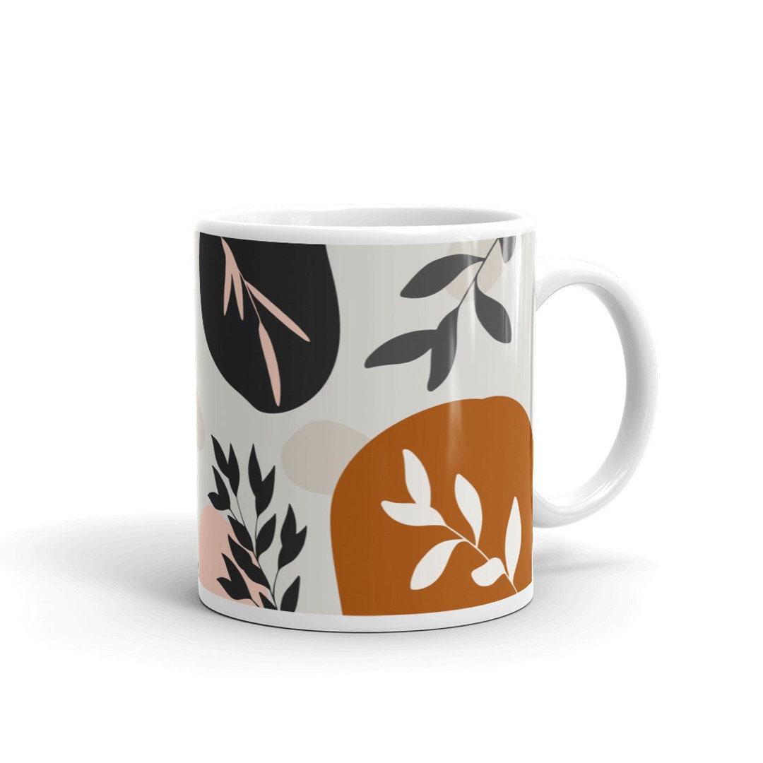 Boho Style Plants Mug, Gift for Plant Lovers - Etsy