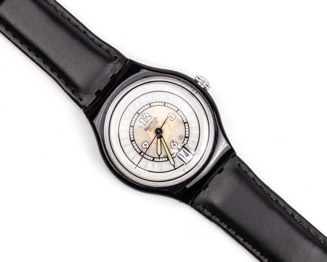 Swatch Automatic 23 Jewels Vintage Wrist Watch - Etsy