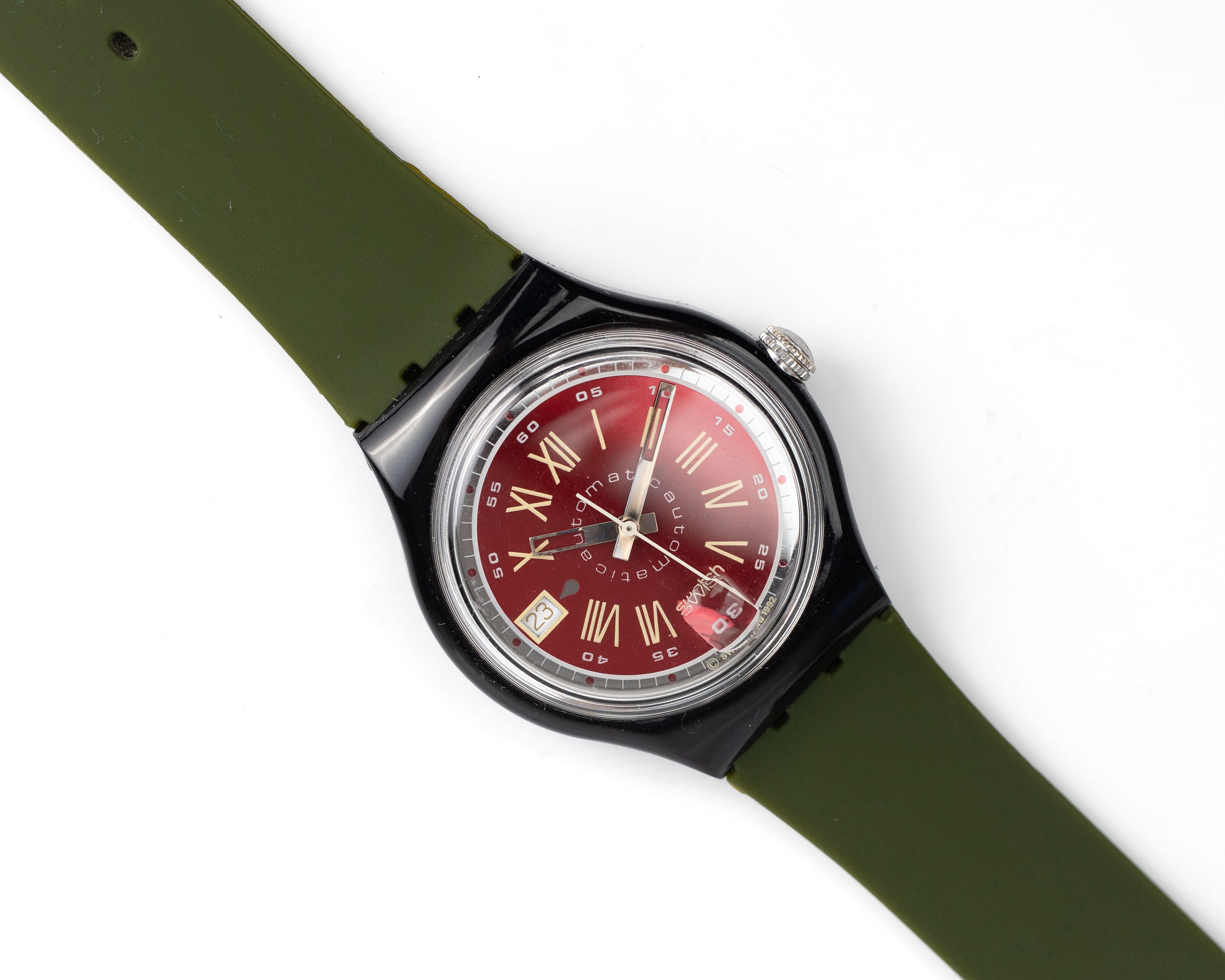 Swatch Automatic 23 Jewels Vintage Wrist Watch - Etsy